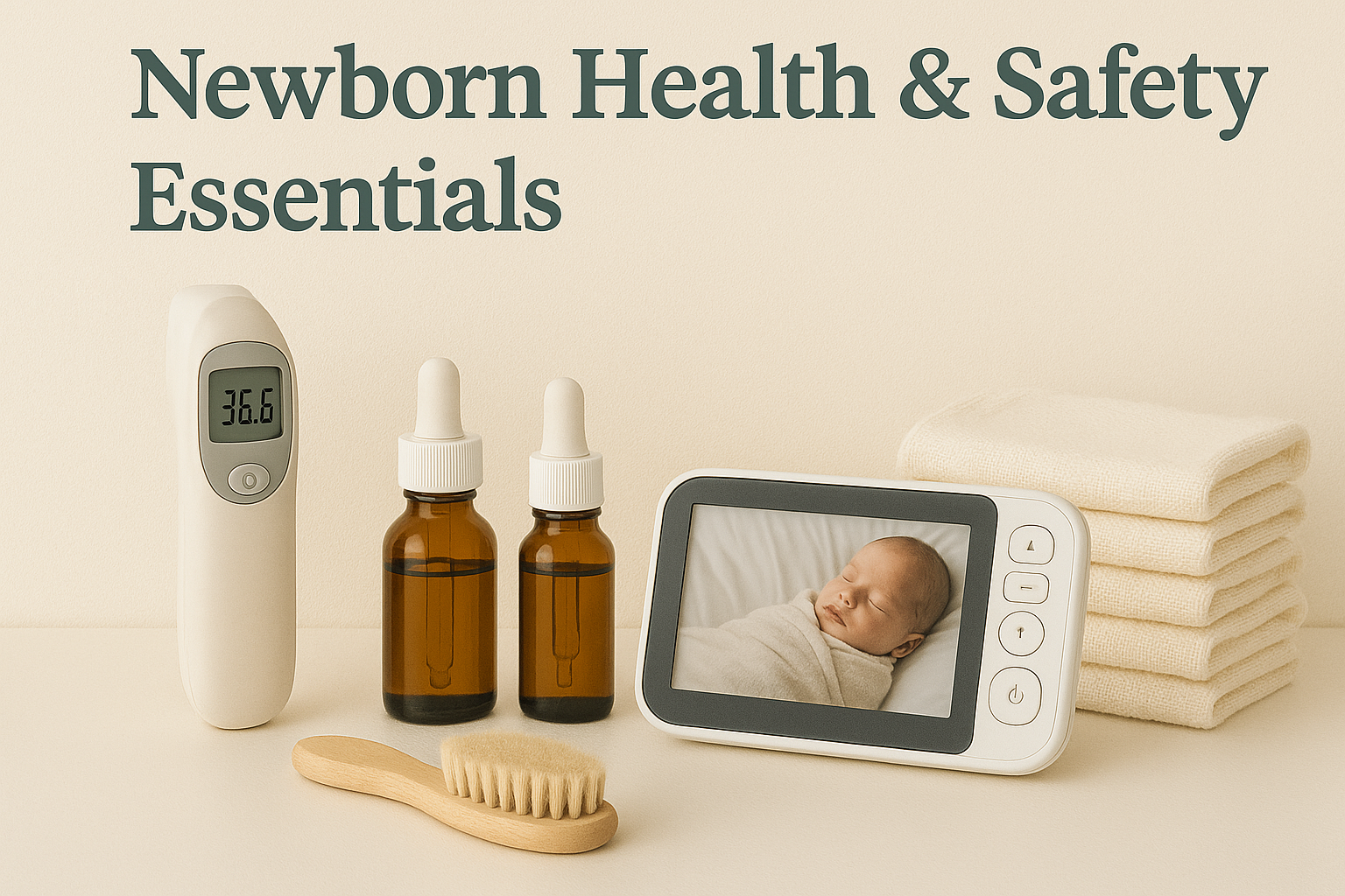 Our Newborn Health & Safety Essential picks (USA) - Little Family Finds